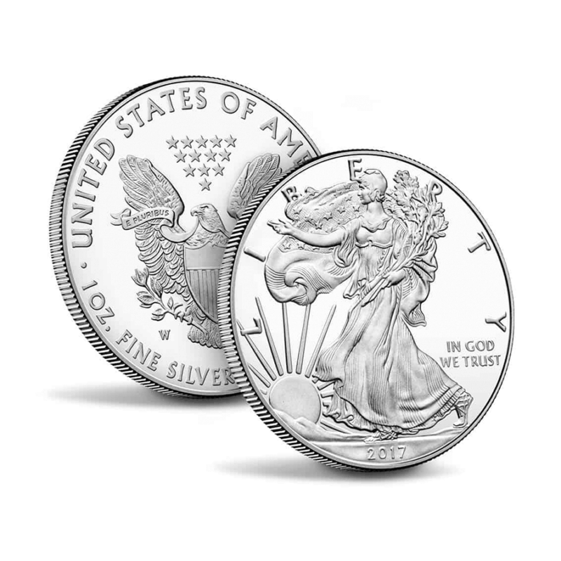 Silver American Eagle Coin Proof 1 oz | Allegiance Gold