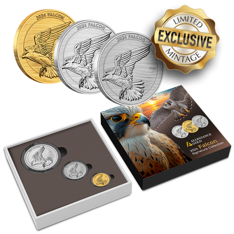 2024 Australian Falcon Exclusive Coin Collection | Allegiance Gold